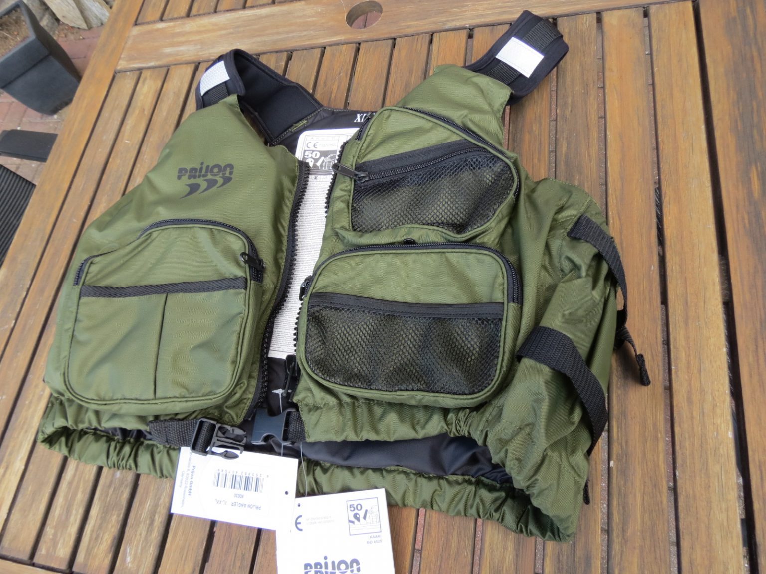 Kajak Angler Weste – Prijon | Paddel Store