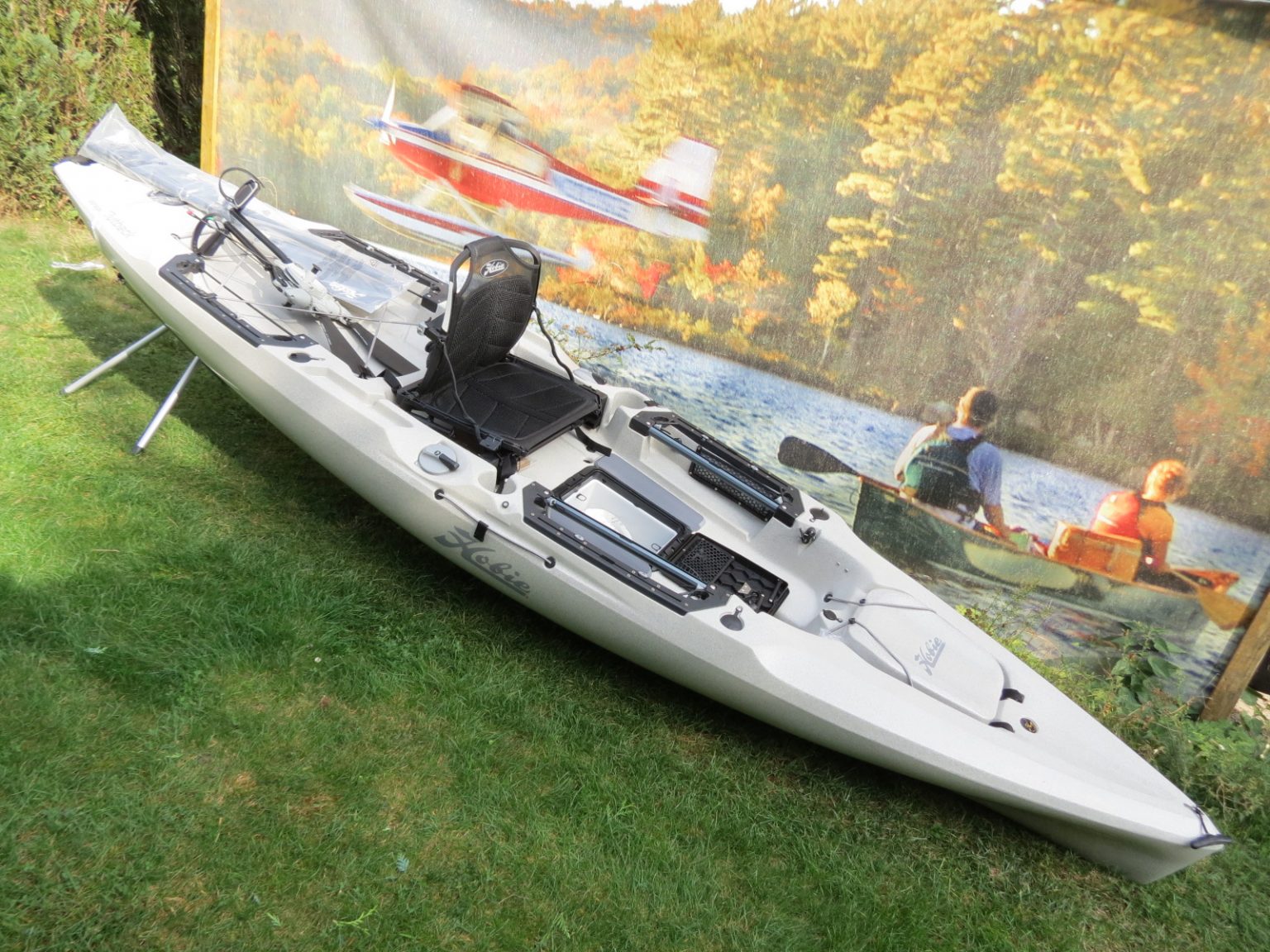 Outback Mirage Drive 180° Kick-Up mit Turbo Flossen Kajak – Hobie ...