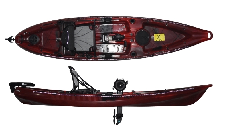 Mako 12 Angler Impulse Drive – Riot Kayaks | Paddel Store